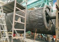 China CFB Boiler Dedusting Cyclone Particle Separator High Speed Rotating for sale