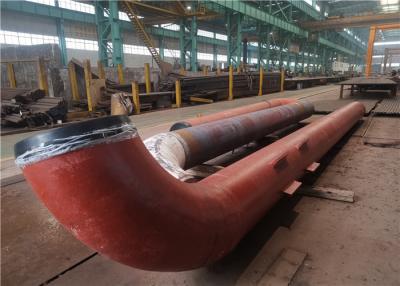 Cina Intestazioni molteplici della caldaia del acciaio al carbonio del grande diametro dell'OEM con pittura rossa in vendita