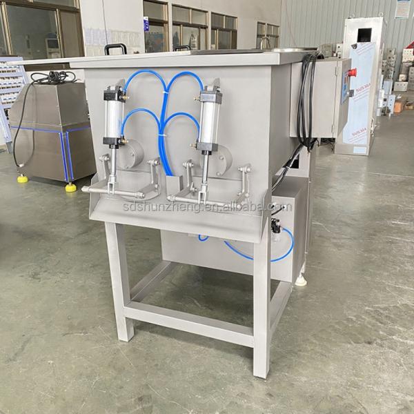 Quality Industrial Electric Vacuum Mince Mixer Machine for Hamburger Sausage Meat New for sale