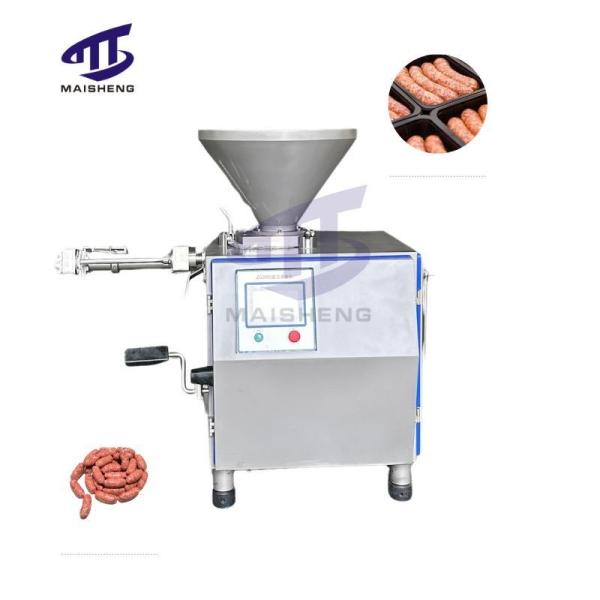 Quality Maisheng Automatic Hydraulic Sausage Stuffer Meat Filling Machine Large Sausage for sale