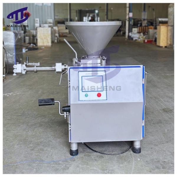 Quality Maisheng Automatic Hydraulic Sausage Stuffer Meat Filling Machine Large Sausage for sale