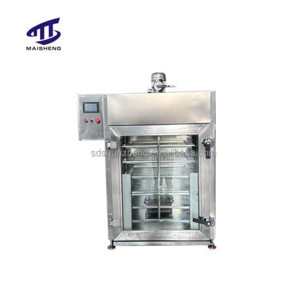 Quality Maisheng Turkey Smoke Oven Industrial Hot and Cold Smoked Smokehouse for Meat Chicken Duck Bacon Sausage Production Line for sale