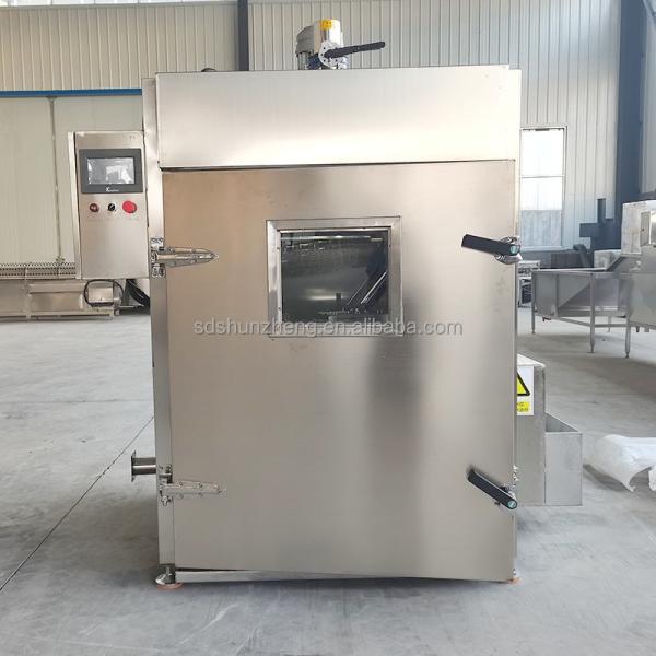 Quality Maisheng Turkey Smoke Oven Industrial Hot and Cold Smoked Smokehouse for Meat for sale