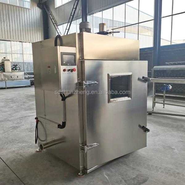 Quality Maisheng Turkey Smoke Oven Industrial Hot and Cold Smoked Smokehouse for Meat for sale