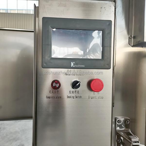 Quality Maisheng Industrial Smoke Oven Machine Electric 100kg Bacon Smoker Fish Sausage for sale