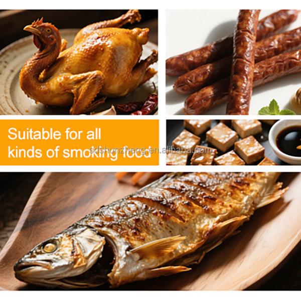 Quality Maisheng High-Automation Electric Meat Smoker Oven Automatic Sausage Smoking for sale