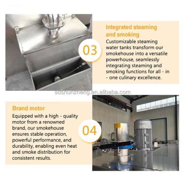 Quality Maisheng High-Automation Electric Meat Smoker Oven Automatic Sausage Smoking for sale