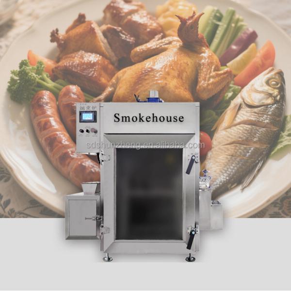 Quality Smoker Oven Meat Processing Machine Multi Functional Stainless Steel Commercial for sale