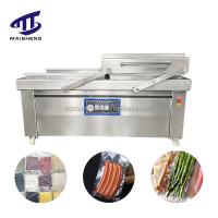 Quality Double Chamber Meat Vacuum Packing Machine Vacuum Chicken Packaging Sealer for sale