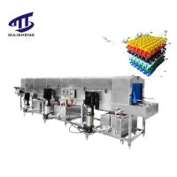 Quality Auto Destacking Egg Tray Washing and Drying Machine Steam Heating Water Plastic for sale