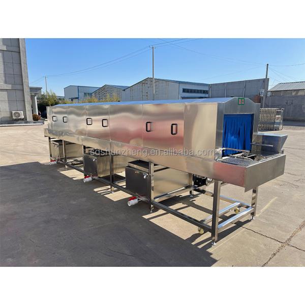 Quality Industry Plastic Pallet Washer Turnover Basket Washing Machine High Pressure Hot for sale