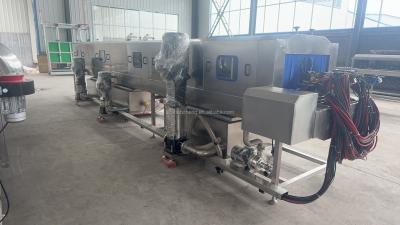 China Industrial Automatic Washer Cleaning Machine for Turnover Plastic Crate Pallet Basket Box Gearbox Dairy Product Factories for sale