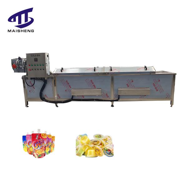 Quality Commercial Water Immersion Bath Pouch Package Pasteurizer Bagged Food Juice Jelly Pasteurizing Machine for sale