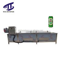 China Fully Automatic Aluminum Tins Beverage Pasteurization Machine Beer Pasteurising Tunnel Pasteurizer for Fruit Juice for sale