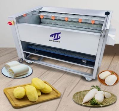 China High Quality Electric High Quality Potato Washing and Peeling Machine for Workshop for sale