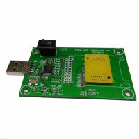 China Clamshell Structure eMCP221 Reader to USB, for BGA 221 testing, size 11.5x13mm, nand flash programmer for sale
