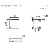 China Dfn8 Ic Socket Chip Aging Seat 0.5mm Spacing Programmer Adapter Burning Seat for sale