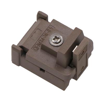 China Qfn28 Aging Seat With Grounding And High Temperature Resistance Test Fixture Qfn Aging Socket Spacing 0.5mm Chip Size 4 for sale