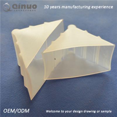 China Cushioning Glass / Photo Frame Plastic Edge Protectors , 60mm Plastic Corner Guards for sale