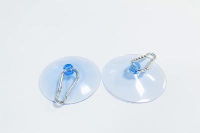 China Wholesale Price 80mm Single Suction Pad , Pvc Big Suction Cup With Hooks for sale