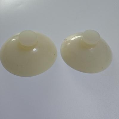 China 60mm Silicone Custom Suction Cups Easy To Use For Glass for sale