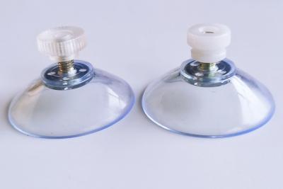 China QNSC-S40/5A ,  8 mm screw , medium length , PVC plastic suction cup with screw / nut for sale