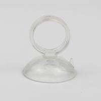 China SHQN 30mm transparent color suction cups with 18mm diameter pull ring for sale