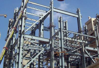 China Q355B Platform Steel Structure Customized Galvanized Steel Platform ISO9001 for sale
