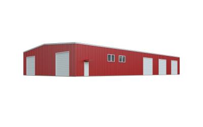 China 100*150 Customized Industrial Steel Structure Warehouse GB Standard for sale