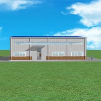 China 25m*20m Prefabricated Industry Steel Structure Workshop Processing Plant for sale