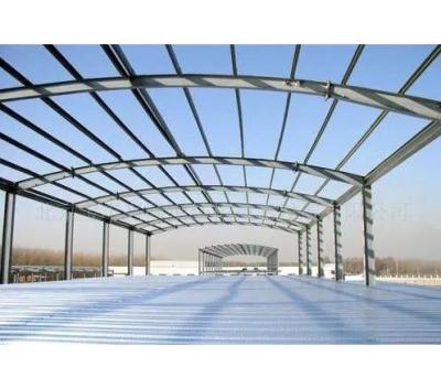 China OEM Prefabricated Light Steel Structure Storage Warehouse Decoiling for sale