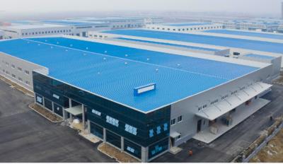 Cina Deposito portale del metallo della struttura della costruzione del magazzino della struttura d'acciaio in vendita