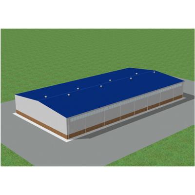 China Industrial Prefab Steel Structure Warehouse Frame Construction Building for sale