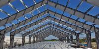 China Robust Steel Structure Warehouse With Fireproof Protection for sale