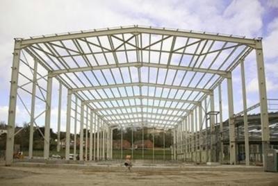 中国 C/Z セクション母屋を使用したカスタマイズされた鉄骨構造ワークショップ 販売のため