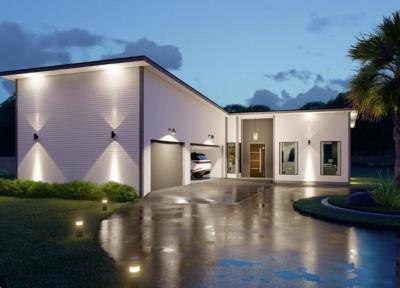 Cina Villa prefabbricata d'acciaio dell'impresa commerciale della struttura leggera in vendita