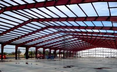 Китай Сварный H-секционная стальная конструкция склад с хорошей грузоподъемностью продается