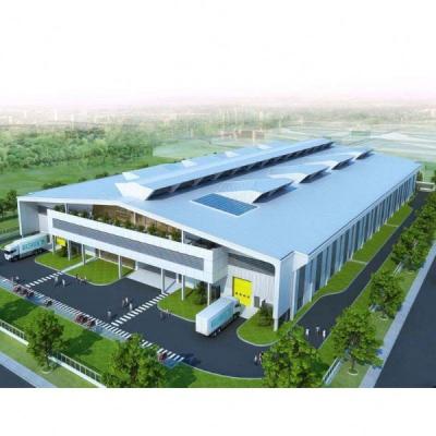 Китай Промышленный сборник с металлической конструкцией с H-секцией продается