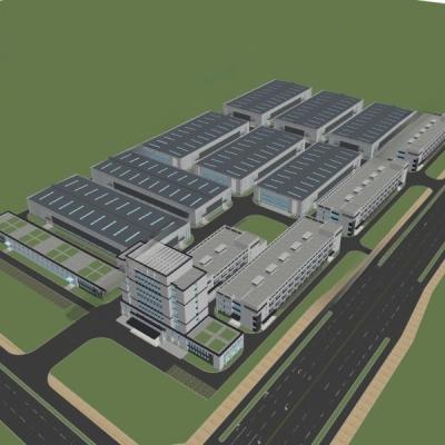 중국 맞춤형 철강 건물 창고 펀칭 프로세스와 효율적인 저장 판매용