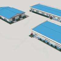 China Portal Steel Structure Workshop Construction With Optional Insulation Available for sale