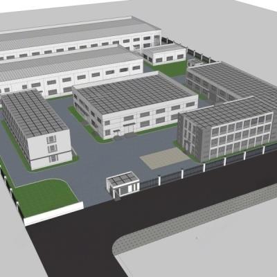 中国 ハンガーの適用のための選択的な隔熱装置を持つ鋼鉄構造のワークショップ 販売のため