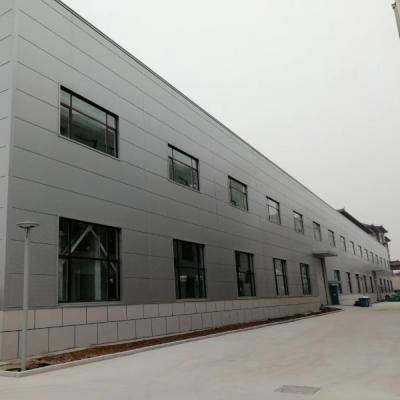 China Customized Prefabricated Steel Structure Building Modern Workshop for sale