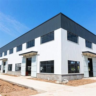 中国 Q355 溶接 H セクション 鉄鋼構造 ワークショップ 金属構造 塗装 販売のため