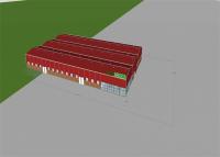 China Light Steel Structure Workshop Warehouse for Agricultural for sale