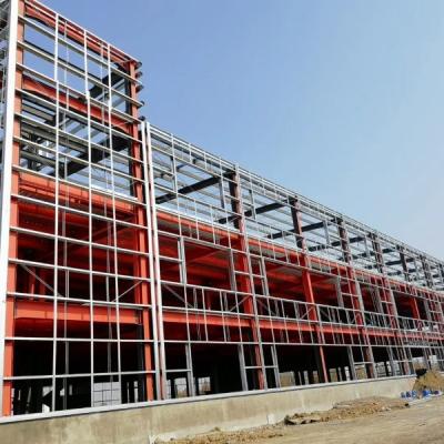 중국 산업용으로 빠르게 조립 된 전공 철강 구조 작업실 판매용