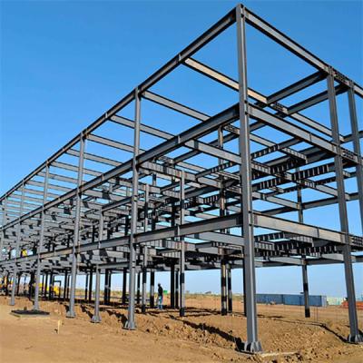Cina Fabbricazione di strutture in acciaio a sezione H saldate Verniciate Q355 Q235 in vendita