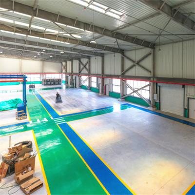 China Customized Portal Structure Metal Building Workshop With Rolled Up Door for sale