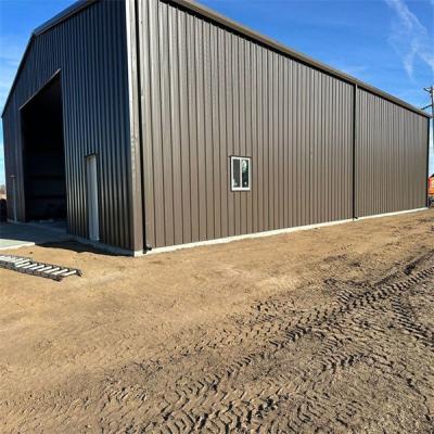China Q355/ Q235 Steel Workshop Construction with Optional and Insulation for sale