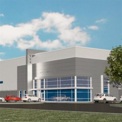 China Customized Prefabricated Steel Commercial Building With Floor Deck And Concrete Foundation for sale