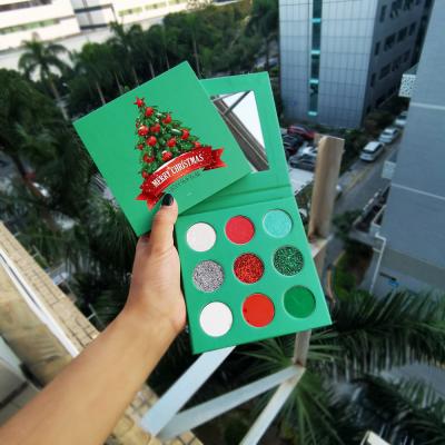 China Lichtgewicht Veelkleurig de Oogschaduwpalet 9 van 107.8g Kleuren Hoog Pigment Te koop